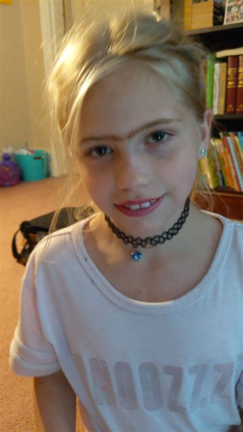 She Wanted A Unibrow I Think Unicorns Are Becoming Too Popular Lol