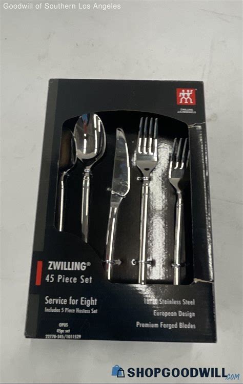 Zwilling 45 Piece Silverware Set For 8