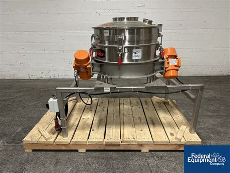30 Kason Flow Thru Screen Ss Federal Equipment Company
