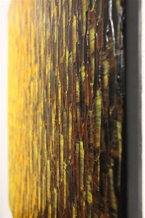 Fondu Couleur Jaune Marron Par Jonathan Pradillon 2023 Peinture Au Couteau Artsper