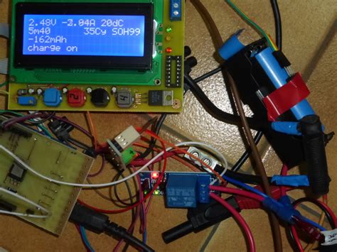 Bms Etat De Charge Et Santé De Batterie Lithium Banc Cyclage Arduino