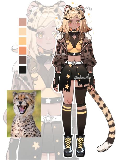 Anime Cheetah Girl