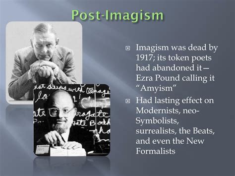 Ppt Imagism Powerpoint Presentation Free Download Id4448431