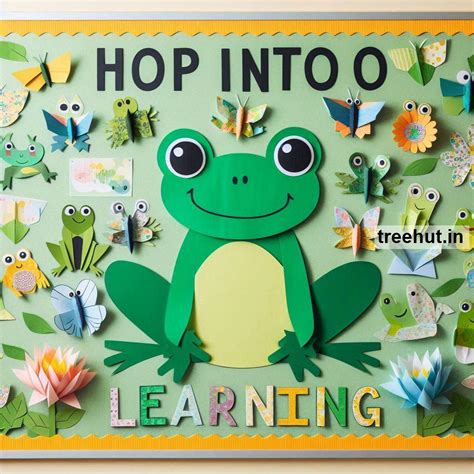 Frog Bulletin Board Ideas Door Decor Hallway Display And Classroom