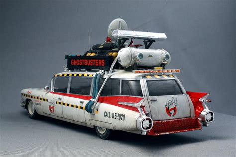 1 25 Ghostbusters Ecto 1a Model Kit Amt750m Amt