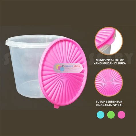 Airtight 5 Liter Large Clear Plastic Jar Cracker Cracker Cracker Cookie