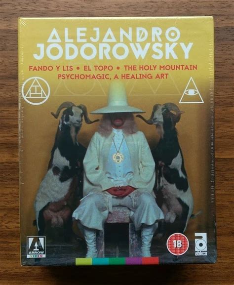 Alejandro Jodorowsky Collection Blu Ray 1st Pressing With Book New