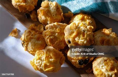 Cornflake Cookie Photos And Premium High Res Pictures Getty Images