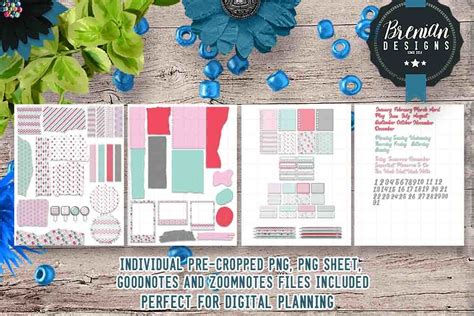 Glitter Winter Bullet Journal Graphic By Bren Wotherspoon · Creative