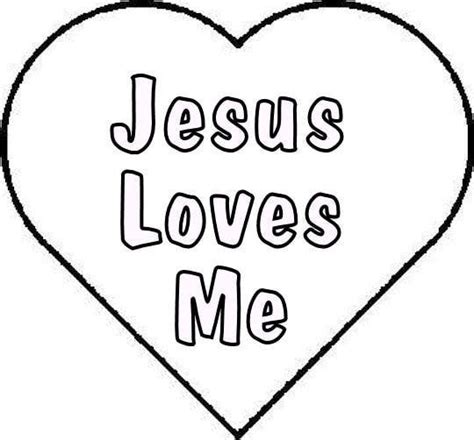 Jesus Loves You Coloring Pages Sketch Coloring Page