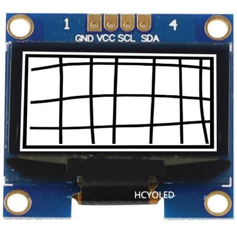 Mini Oled Module With I2c Interface13 Inch 128x64 Resolution For