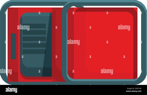 Red Portable Gas Generator Providing Emergency Power Supply Essential