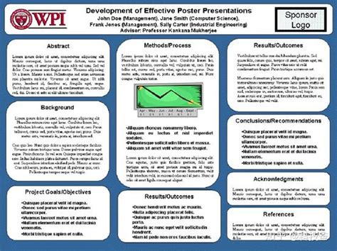 学术海报poster模板教你快速制作学术会议的海报 Csdn博客