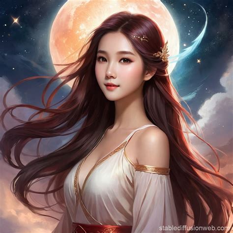 Singaporean Chinese Female With Long Hair Stable Diffusion Online