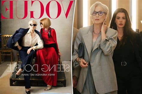 Anna Wintour And Meryl Streep Share Laughs On Vogue Cover Belles And