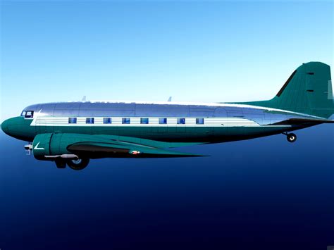 Plain Plane Pack 2 For Vskylabs C 47 Skytrain And Dc 3 Airliner X Plane To