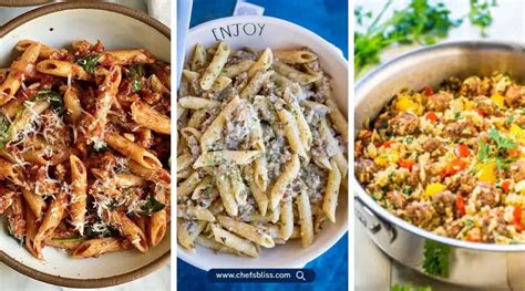 25 Delicious Ground Sausage Dinner Recipes To Try Tonight Chefsbliss