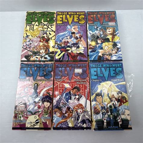 Those Who Hunt Elves Complete Chapter 1 6 Anime Vhs Set Dubbed In