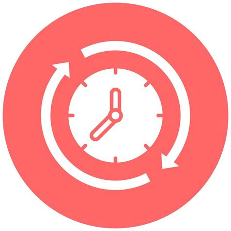 Cycle Time Vector Icon Style 22240502 Vector Art At Vecteezy