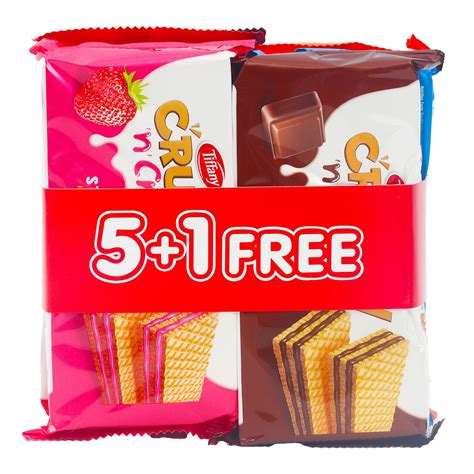 Tiffany Wafers Assorted 65 G 5 1 Online At Best Price Lulu Uae