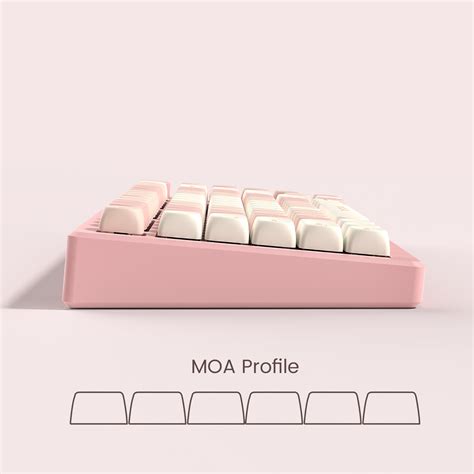 Xvx Cherry Pudding 143 Key Moa Profile Dye Sub Pbt Keycap Set Xvx