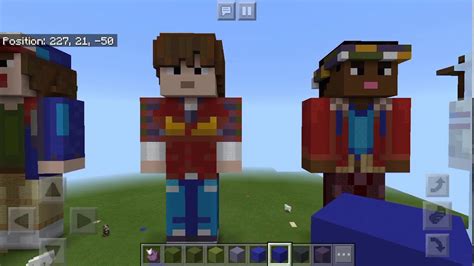 Stranger Things Minecraft Statues Youtube