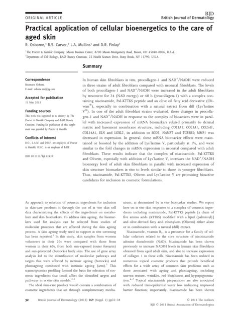 Practical Application Of Cellular Bioenergetics To The Care Pdf