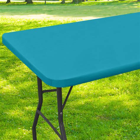 Smiry Rectangle Picnic Table Cloth Waterproof Elastic