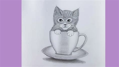 How To Draw A Cute Catrongtuliartanddrawing