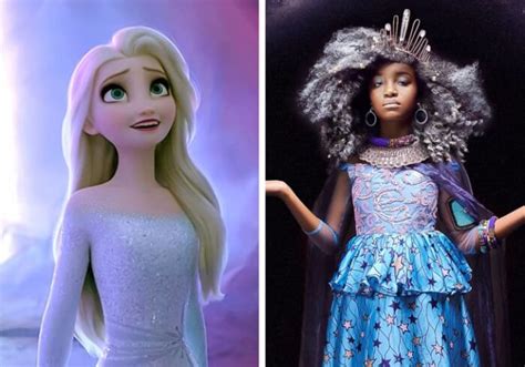 14 Disney Princess Reimagines In Beautiful Black Hairstyles