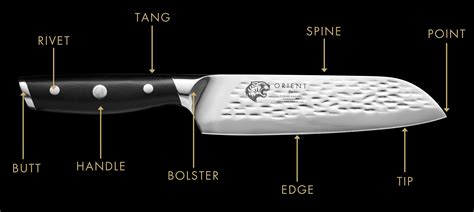 Parts Of A Chef Knife