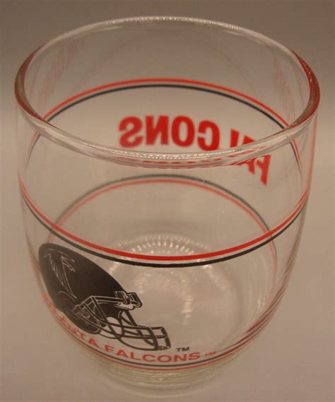 12 Ounce Atlanta Falcons Nfl Drinking Glass Ebay