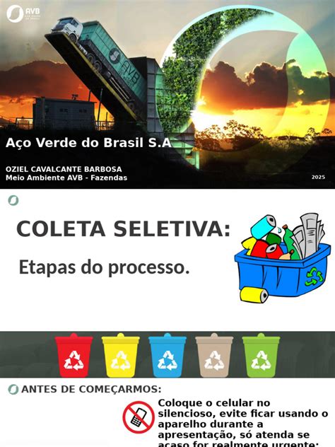 Coleta Seletiva Etapas E Benefícios Pdf Desperdício Reciclagem