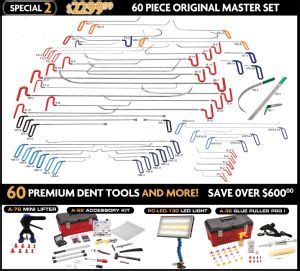 Dentmagic Tools Inc Pdr Tools Paintless Dent Removal Tools