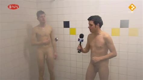 Dutch Soccer Team Showers With Reporter Subbed