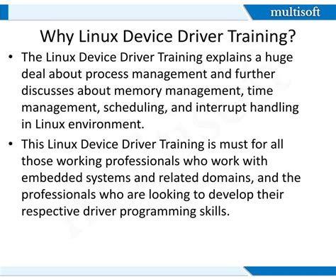 Ppt Linux Device Driver Training Powerpoint Presentation Free Download Id7453427