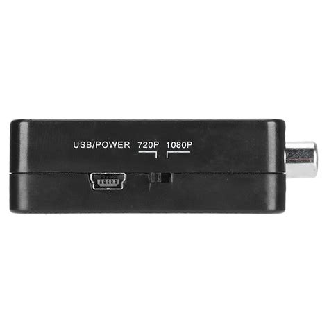 Av To Hdmi High Definition Converter Convertor Adapter For Rca To Hdmi