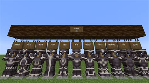 Netherite Armor With Diamond Trims Rminecraft