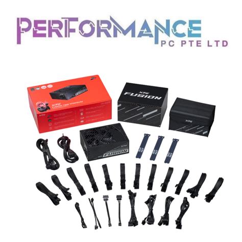 Adata Xpg Fusion 1600 80 Plus Titanium Atx 30 Pci E 50 Digital Power