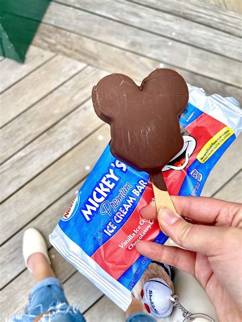 Mickeys Premium Ice Cream Bar Disney Snack Walt Disney World