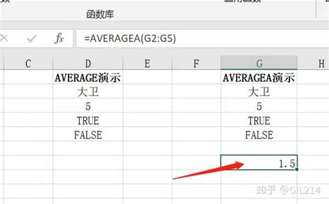 如何在excel中使用average和averagea函数 知乎 如何在excel中使用average和averagea函数 知乎