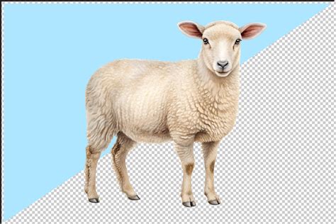 Sheep Facing Forward Png Graphic By T Shirt Biz · Creative Fabrica