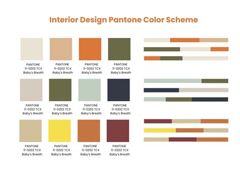Free Color Chart Templates Editable And Printable