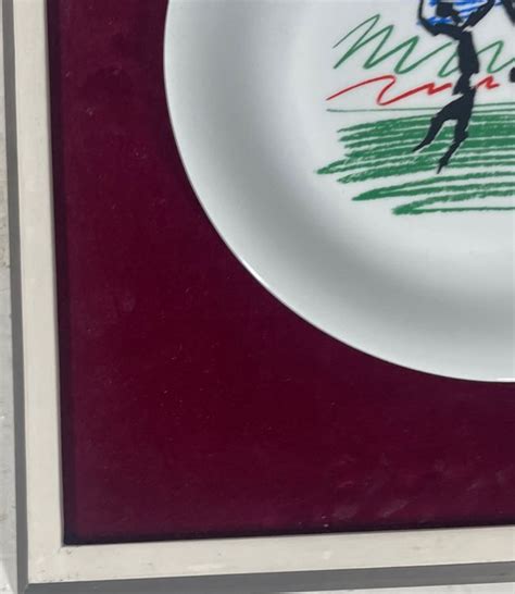 Pablo Picasso 1881 1973 Porzellan Teller Gebraucht In Root Für Chf