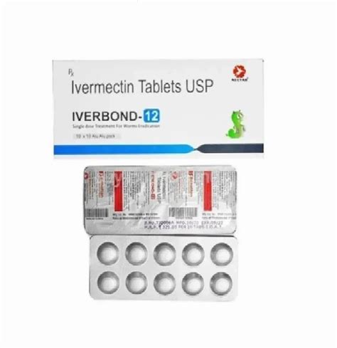 Iverbond 12 Mg Tablet Ivermectin At ₹ 250strip Of 10 Tablets