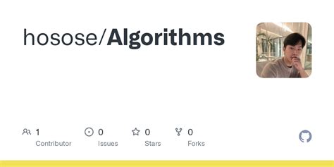 Github Hososealgorithms