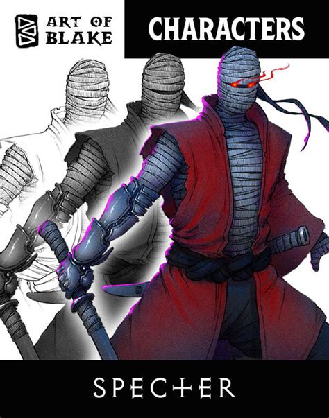 Character Stock Art Specter Art Pack Artofblake