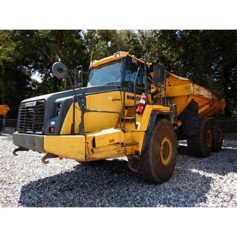 2017 Komatsu Hm400 5 Articulated Truck Jm Wood Auction Company Inc