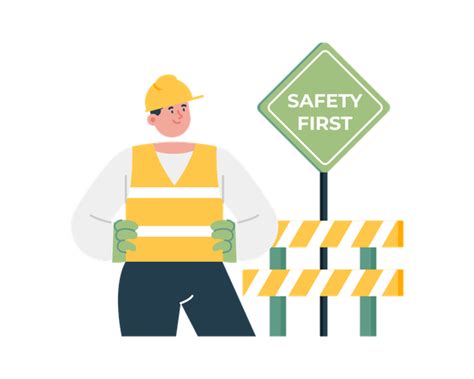 Construction Safety Illustration Pack 5 Free Download Industry