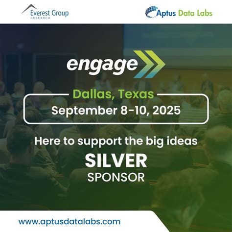 Engage2025 Elevate2025 Everestgroup Aptusdatalabs Ai Datascience